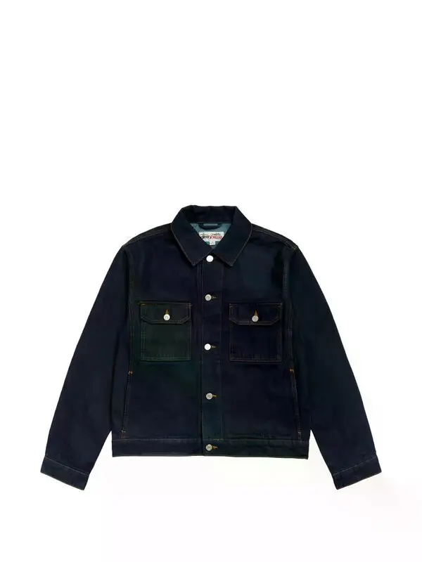 StÜssy Rinsed-denim Trucker Jacket