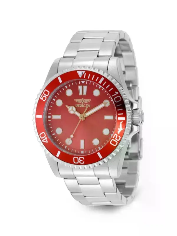 INVICTA Pro Diver 43mm Watch - Red
