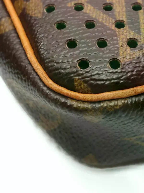 LOUIS VUITTON 2006 Perfo Pochette Monogram Canvas Tote Bag