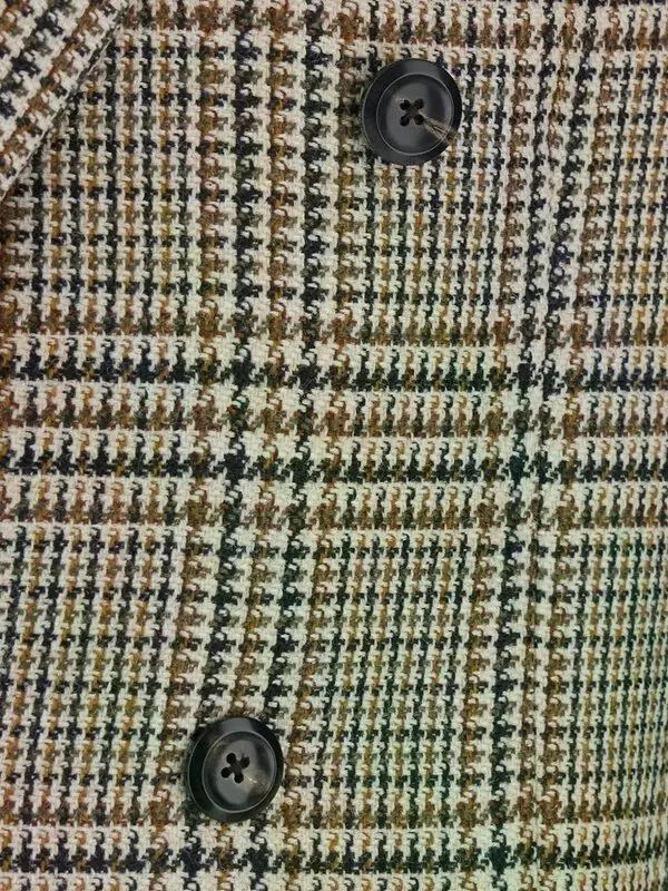 Emporio Armani Prince Of Wales Check Double-breasted Blazer