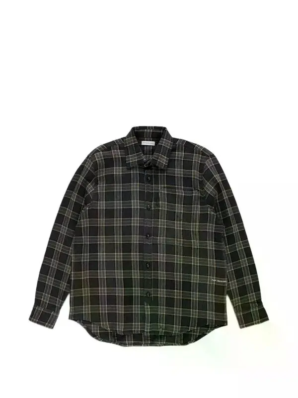 POP TRADING COMPANY Checked Cotton Shirt