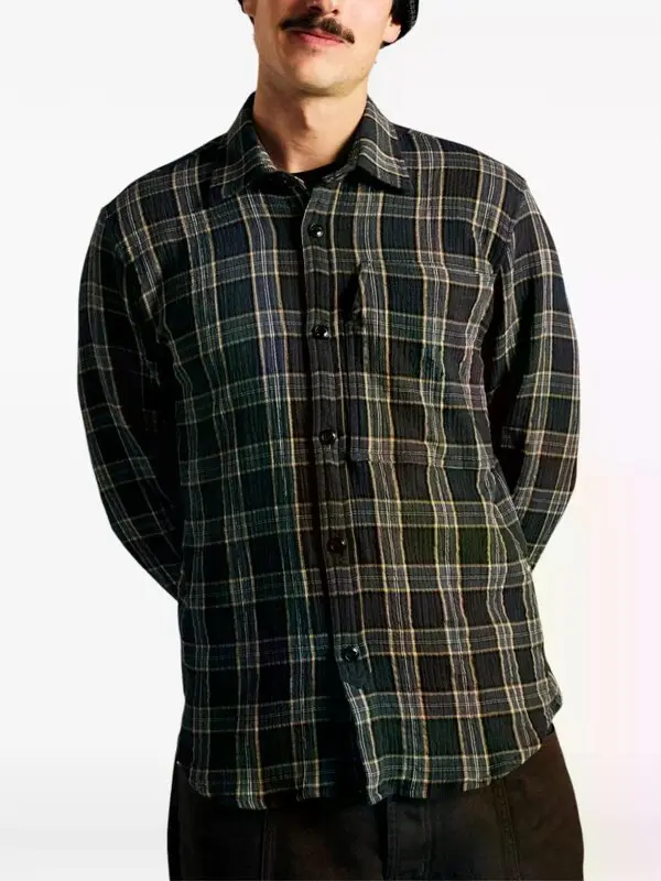 POP TRADING COMPANY Checked Cotton Shirt