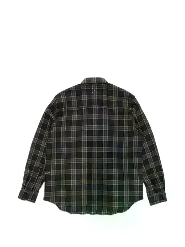 POP TRADING COMPANY Checked Cotton Shirt