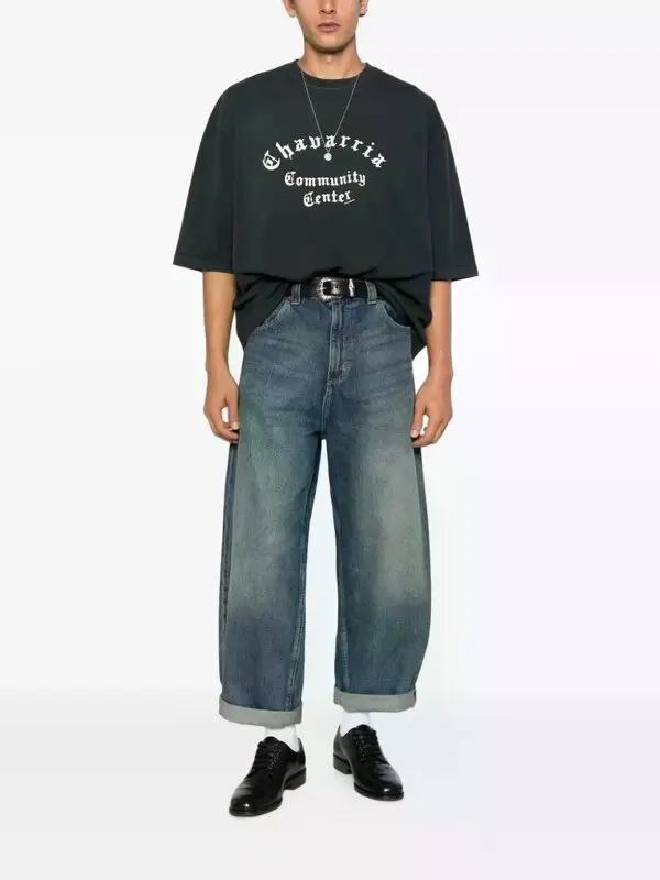 WILLY CHAVARRIA Graphic-print Buffalo T-shirt