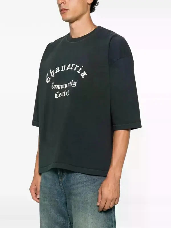 WILLY CHAVARRIA Graphic-print Buffalo T-shirt