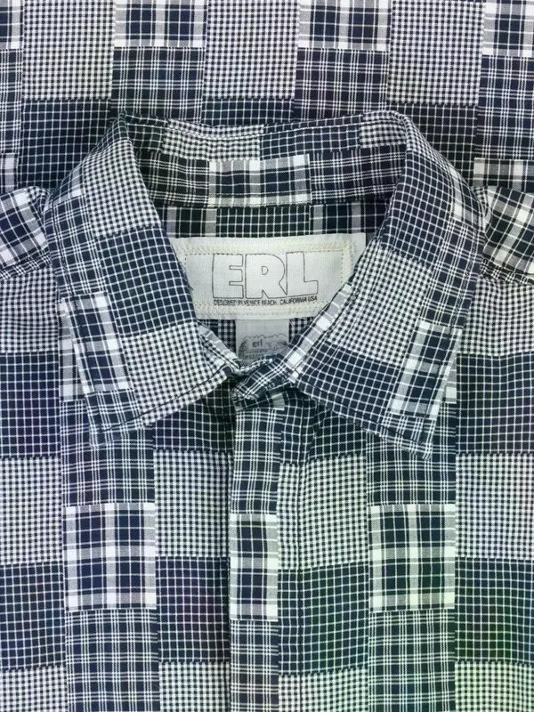 ERL Check-pattern Shirt
