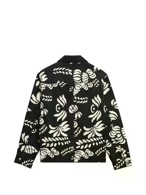 WAX LONDON Jay Floral-print Shirt Jacket