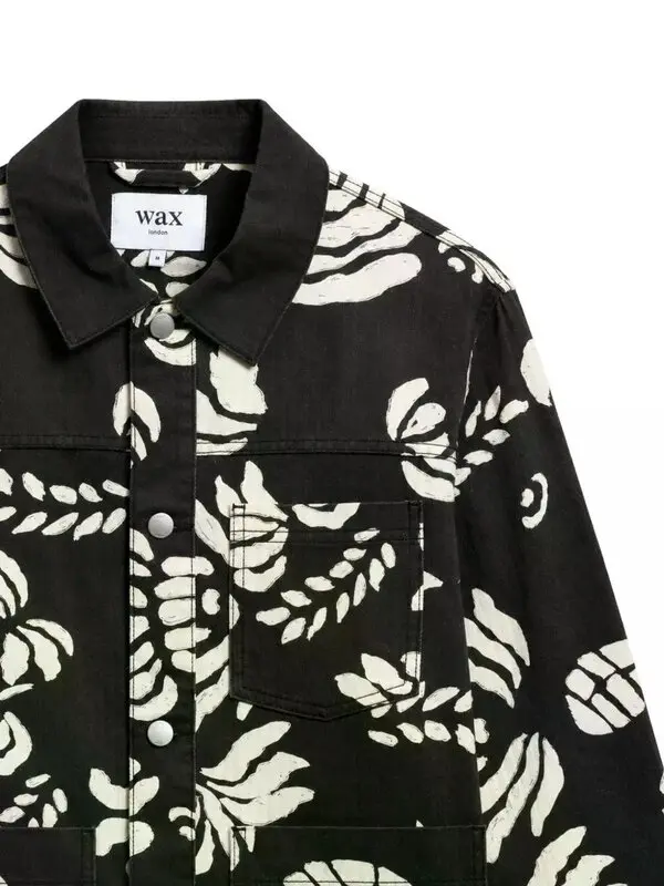 WAX LONDON Jay Floral-print Shirt Jacket