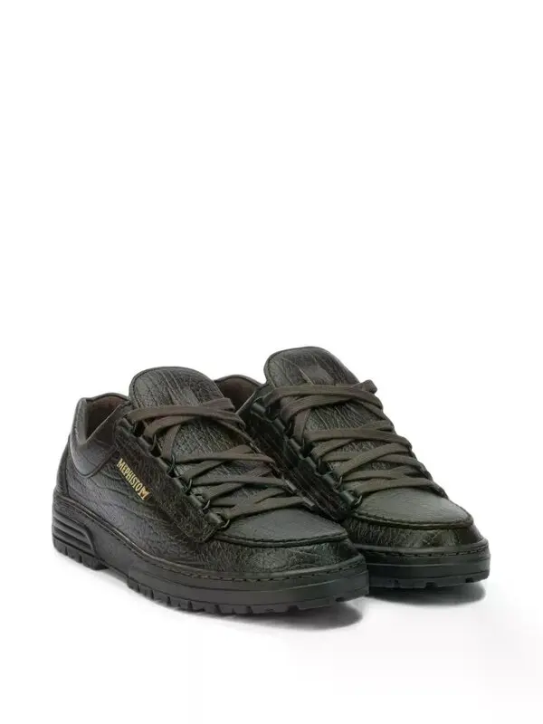 Mephisto Cruiser Pebbled Leather Sneakers