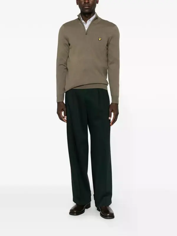 COSTUMEIN Pleated Button-cuff Trousers