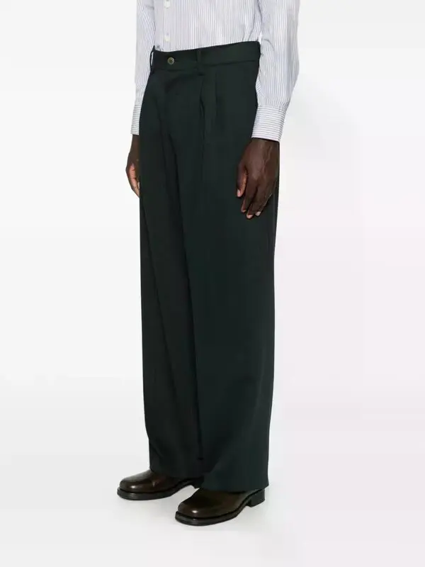 COSTUMEIN Pleated Button-cuff Trousers