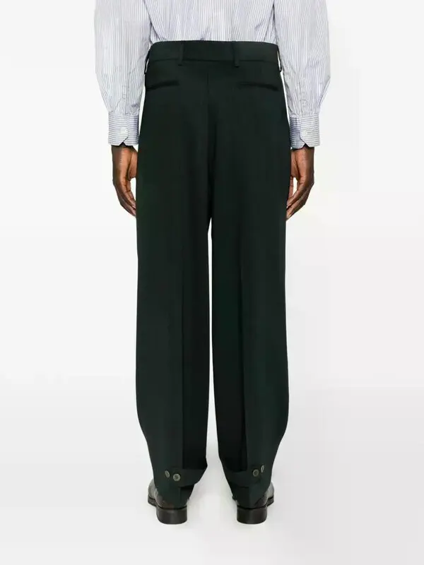 COSTUMEIN Pleated Button-cuff Trousers