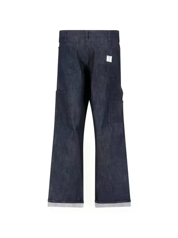 ROY ROGER'S Logo-patch Flared Jeans