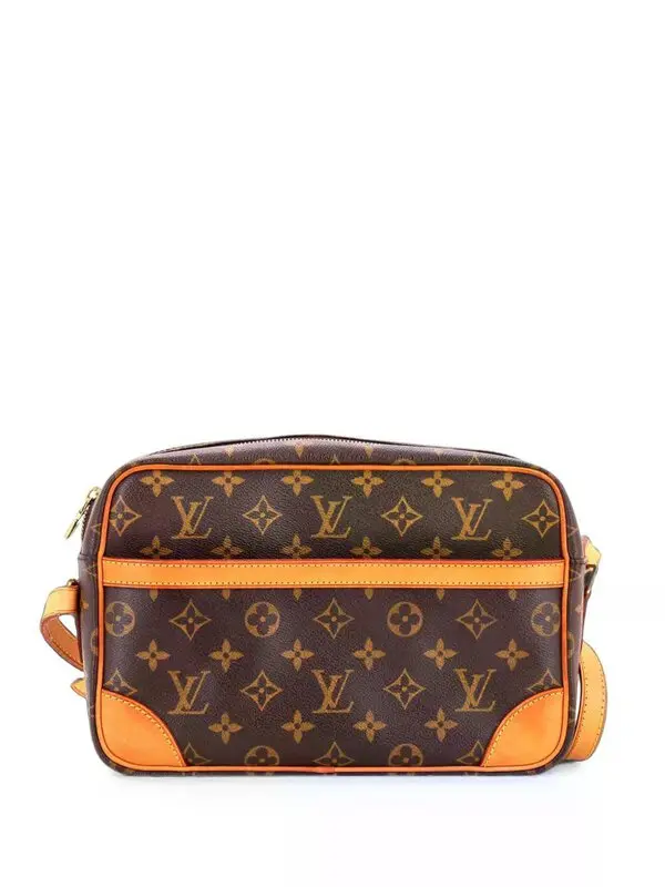 LOUIS VUITTON Trocadero Handbag Monogram Canvas 27 Crossbody Bag - Brown