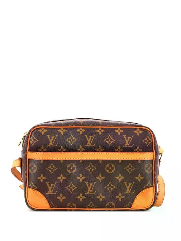 LOUIS VUITTON Trocadero Handbag Monogram Canvas 27 Crossbody Bag - Brown
