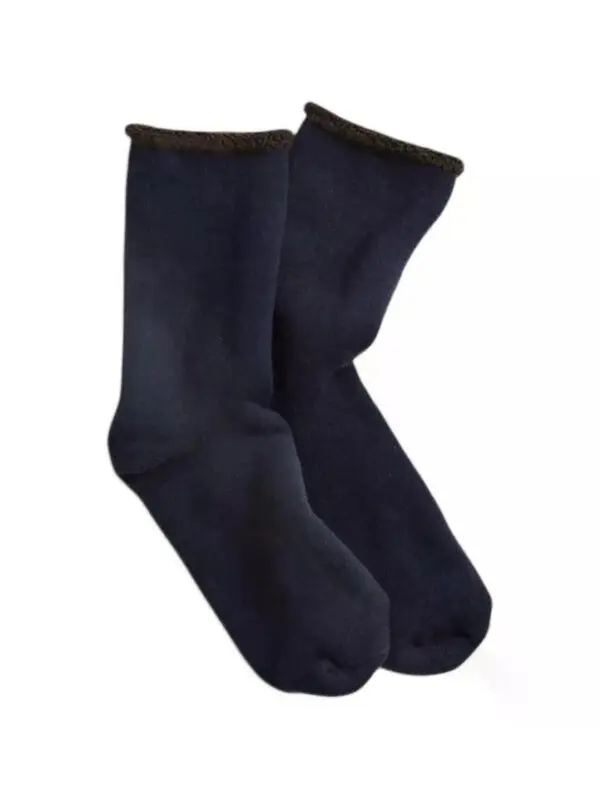 ROTOTO Double Face Socks - Blue