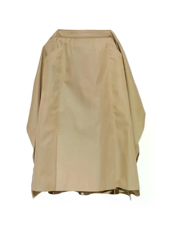 Vetements Cotton Midi Skirt