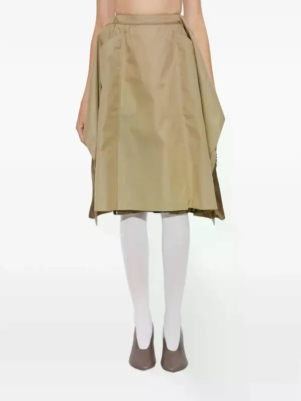 Vetements Cotton Midi Skirt