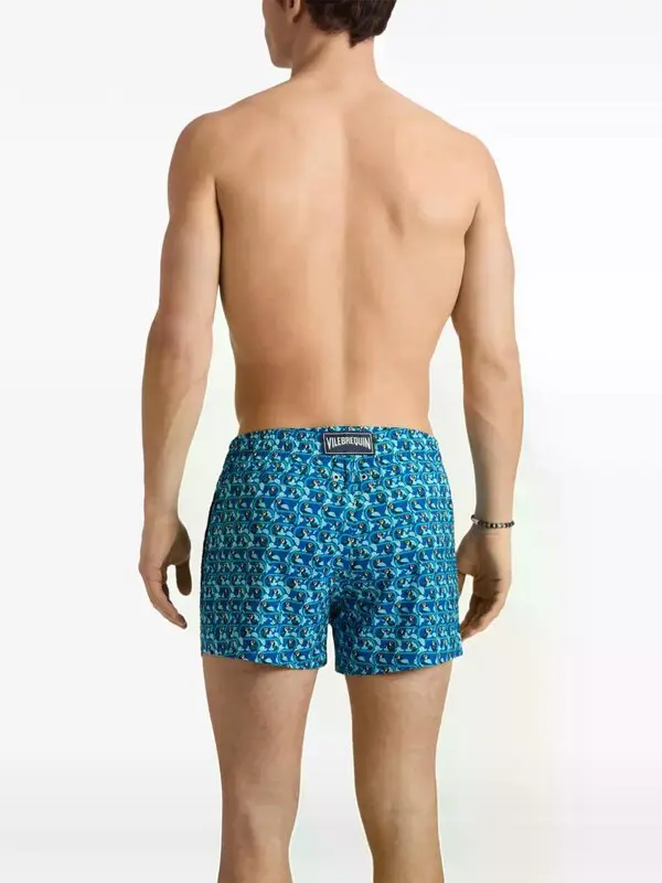 Vilebrequin Toucana Printed Swim Shorts - Blue