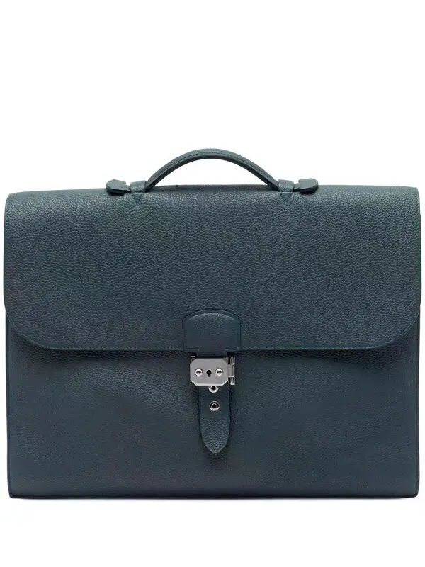 Hermès 2013 Togo Verso Sac A Depeches 38 Business Bag
