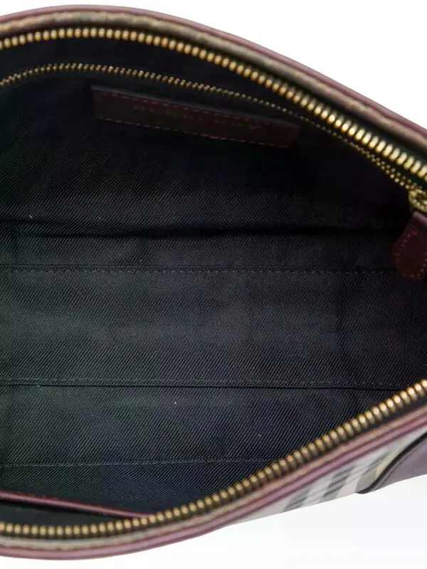 Burberry 2000-2017 Chichester Haymarket Check Cross Body Bag - Neutrals