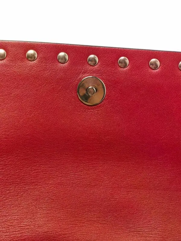 Valentino Garavani Rockstud Foldover-top Mini Crossbody Bag