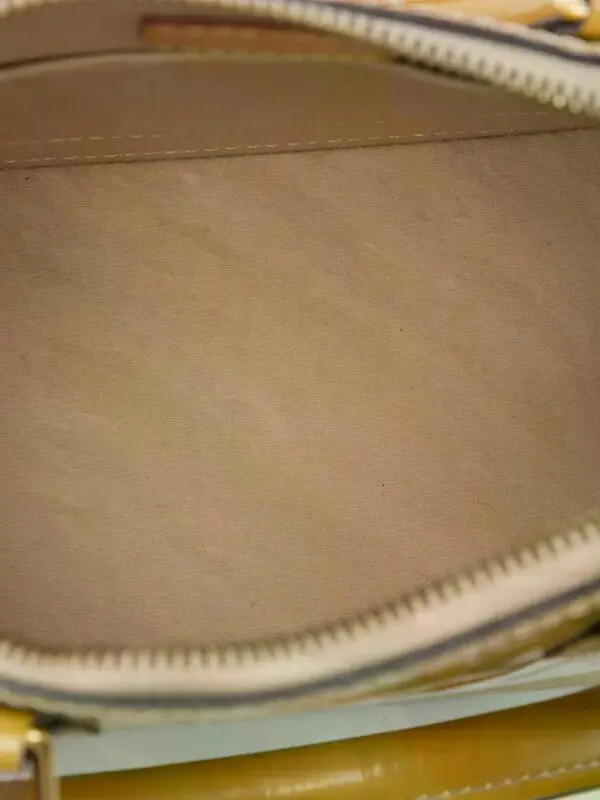 LOUIS VUITTON 2015 Monogram Vernis Alma Bb Satchel