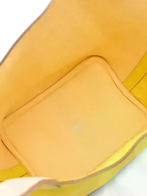 Hermès 2020 Pm Picotin Lock Kazak Tote Bag - Yellow