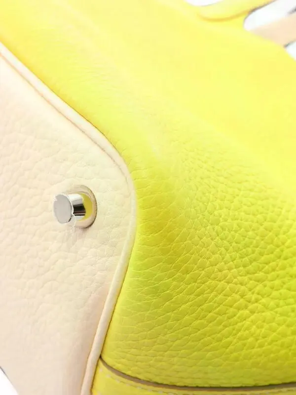 Hermès 2020 Pm Picotin Lock Kazak Tote Bag - Yellow