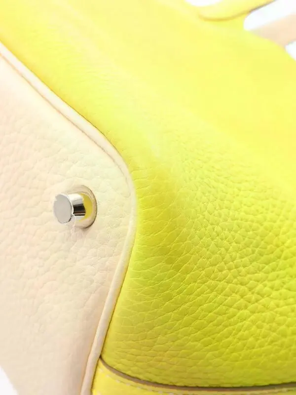 Hermès 2020 Pm Picotin Lock Kazak Tote Bag - Yellow