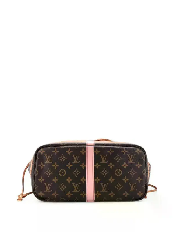 LOUIS VUITTON Neverfull Nm Limited Edition Summer Trunks Monogram Canvas Mm Tote Bag