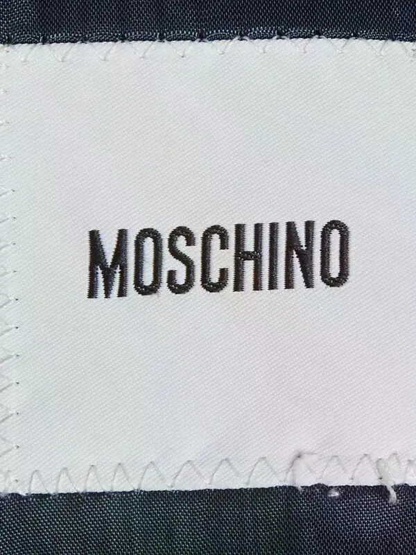 Moschino Single-breasted Wool Blazer
