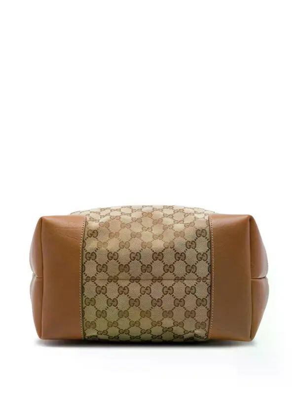 Gucci 2016-2026 Large Gg Canvas Gg Charm Tote Bag
