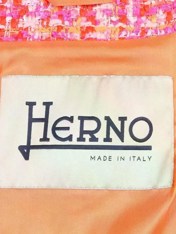 Herno 2010s Tweed Jacket