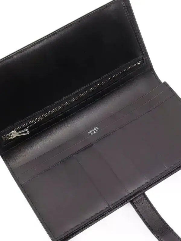 Hermès 2023 Béarn Soufflé Bi-fold Long Wallet