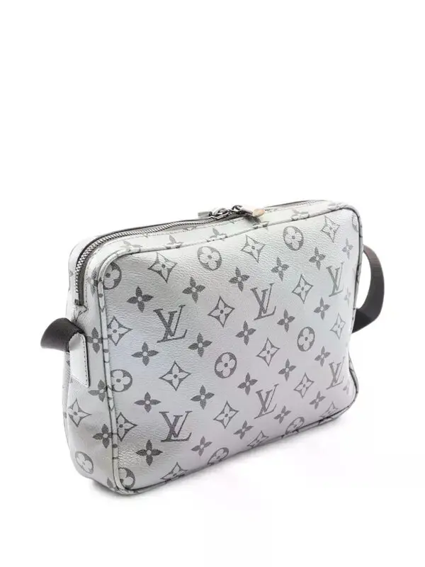 LOUIS VUITTON 2017 Pm Monogram Messenger Bag - Grey