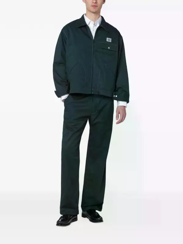 Needles Logo-patch Zip-up Jacket