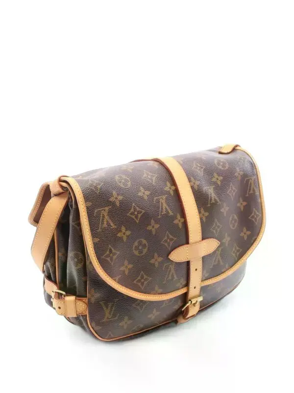 LOUIS VUITTON 2006 30 Saumur Monogram Shoulder Bag