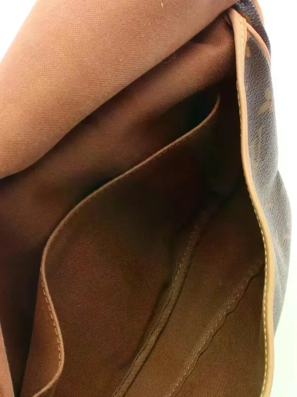 LOUIS VUITTON 2006 30 Saumur Monogram Shoulder Bag - Brown