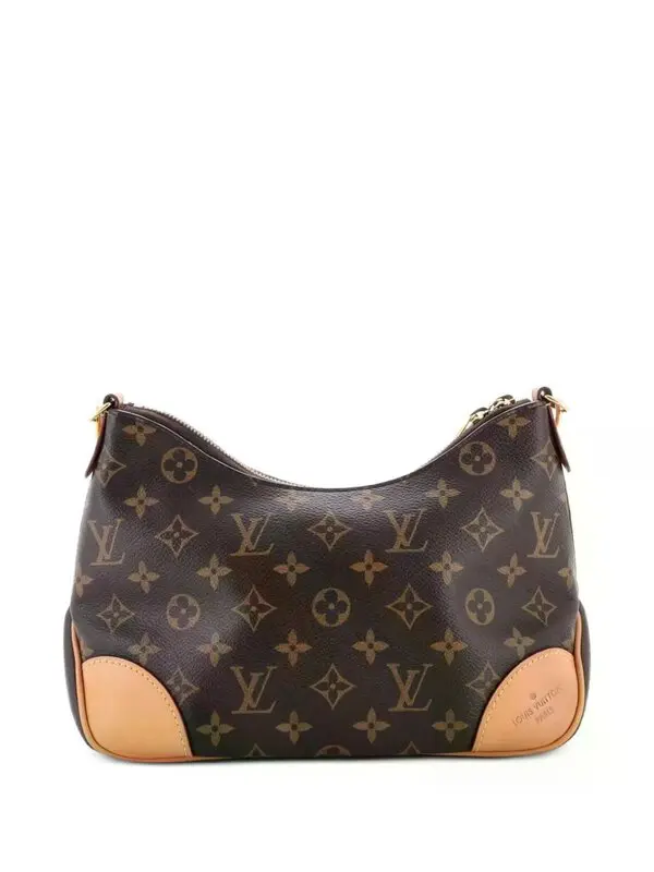 LOUIS VUITTON Boulogne Nm Handbag Monogram Canvas Shoulder Bag
