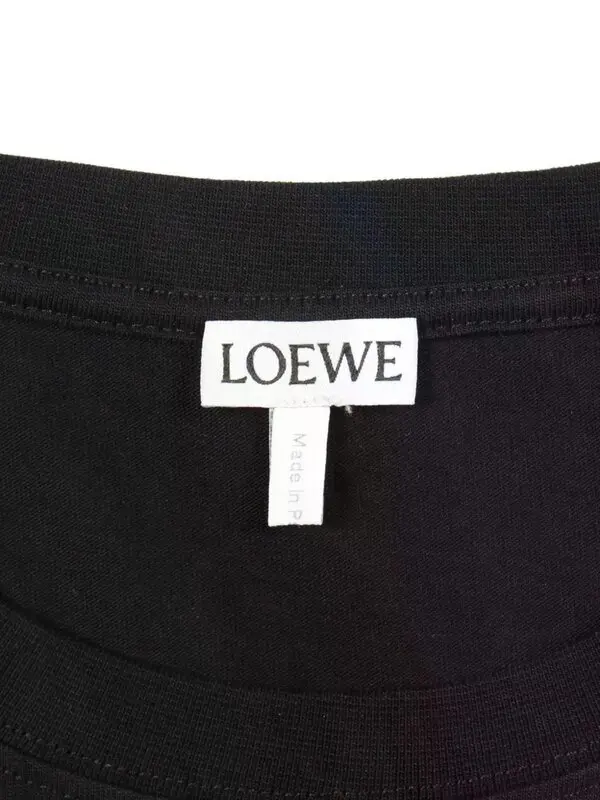Loewe 2010 Anagram Embroidery T-shirt