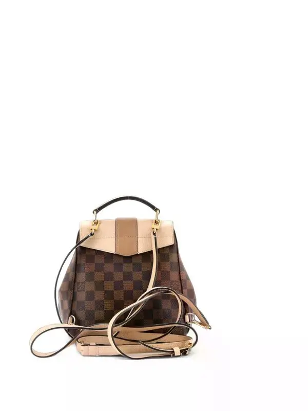 LOUIS VUITTON Clapton Damier And Leather Backpack