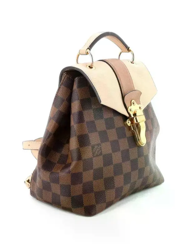 LOUIS VUITTON Clapton Damier And Leather Backpack