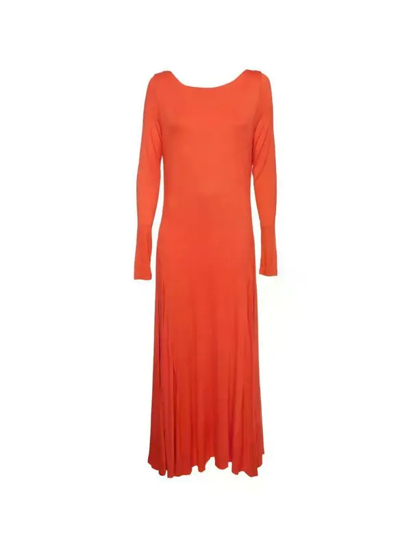 Ralph Lauren Long-sleeve Stretch-knit Maxi Dress