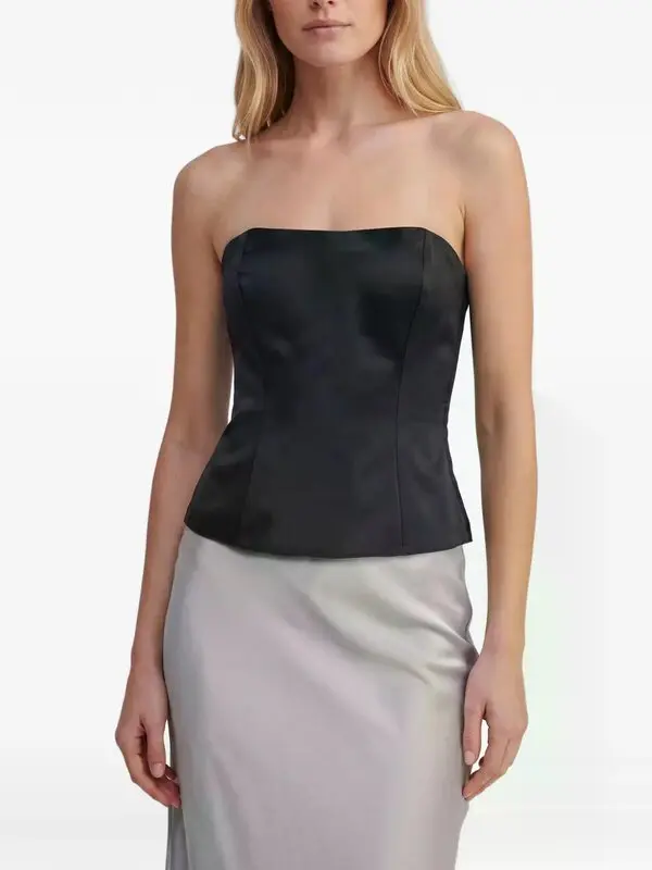 Guy Laroche Strapless Panelled Top