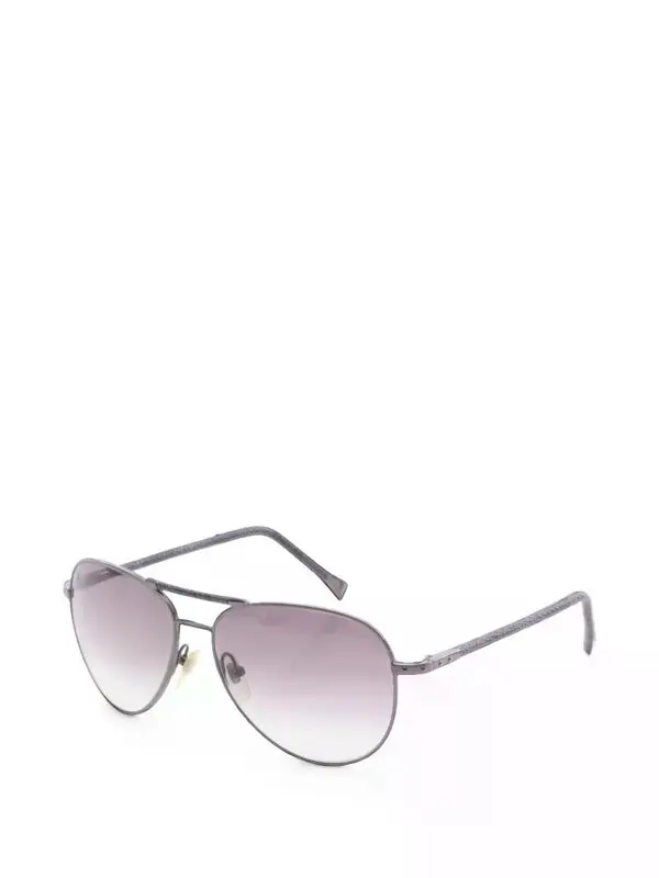 LOUIS VUITTON 2011 Damier Graphite Conspiracion Pilot Sunglasses