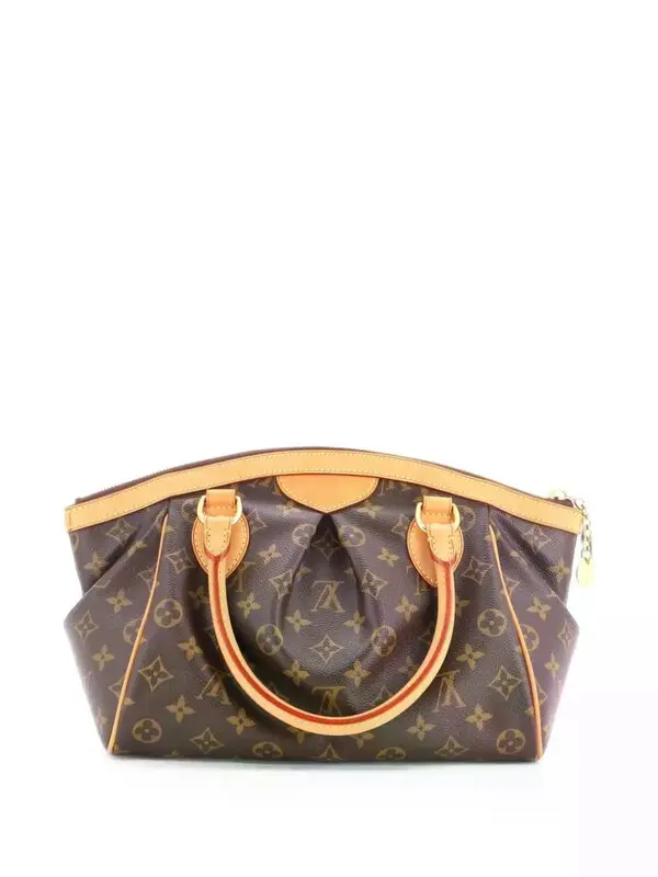 LOUIS VUITTON Tivoli Handbag Monogram Canvas Pm Satchel - Brown