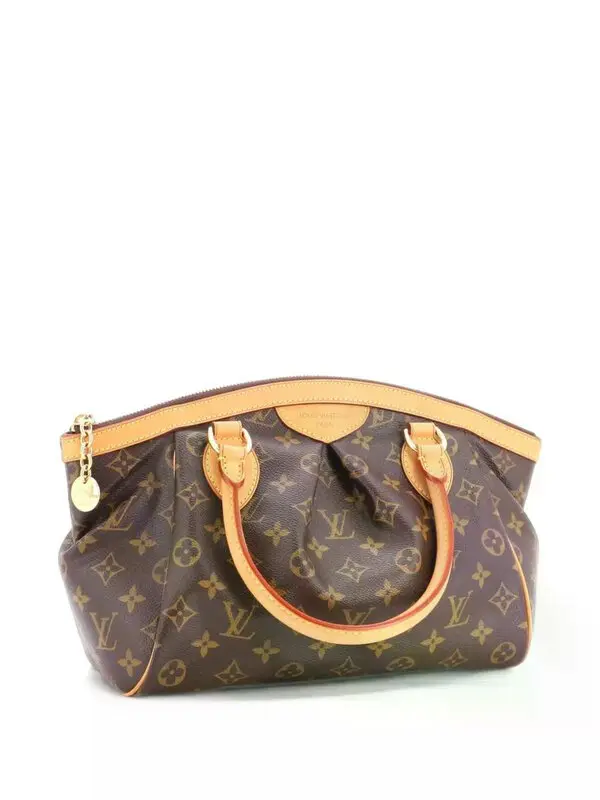 LOUIS VUITTON Tivoli Handbag Monogram Canvas Pm Satchel - Brown