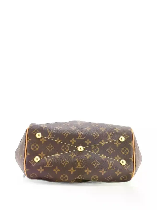 LOUIS VUITTON Tivoli Handbag Monogram Canvas Pm Satchel - Brown