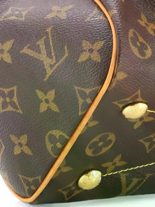 LOUIS VUITTON Tivoli Handbag Monogram Canvas Pm Satchel - Brown